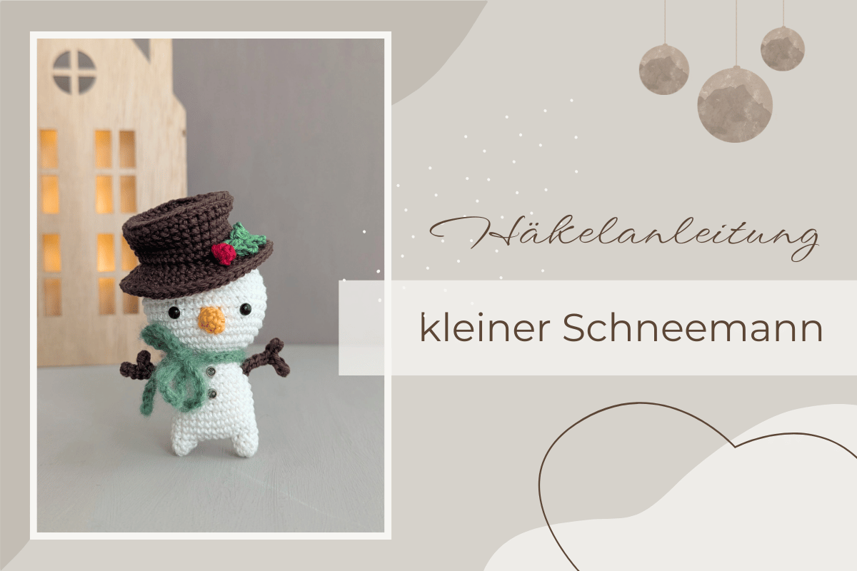 Schneemann - Willi Winter - TOTAL verhäkelt